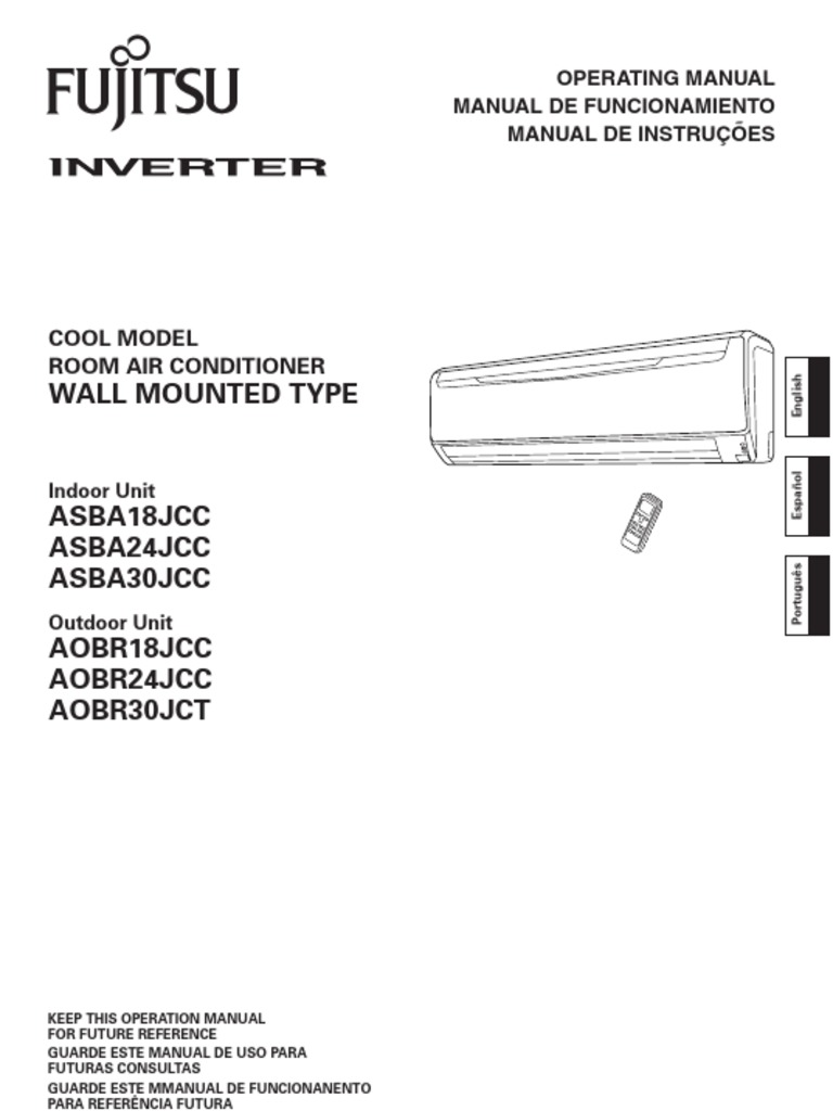 Manual FUJITSU-31 PDF | PDF | Umidade | Termostato