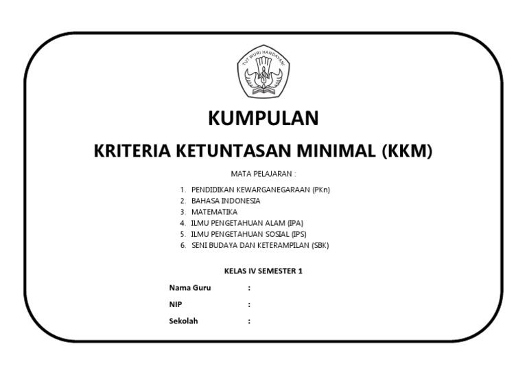 Cover KKM | PDF