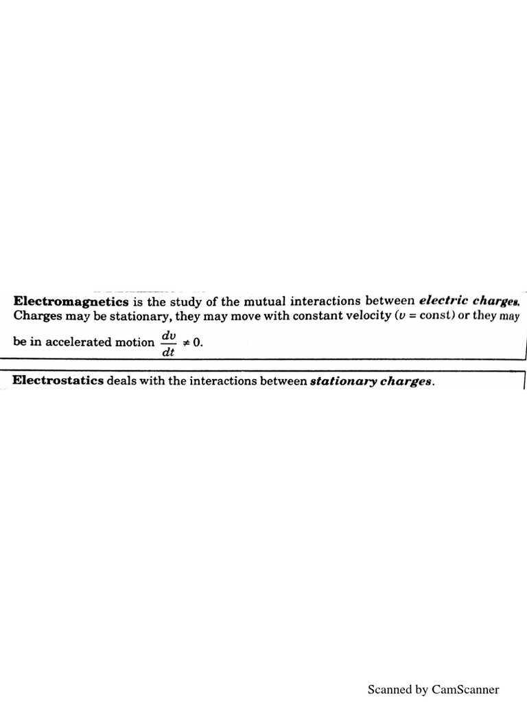 Electromagnetics | PDF