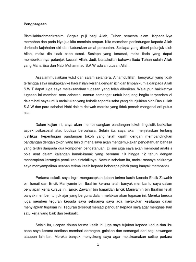 Linguistik Bahasa Melayu | PDF