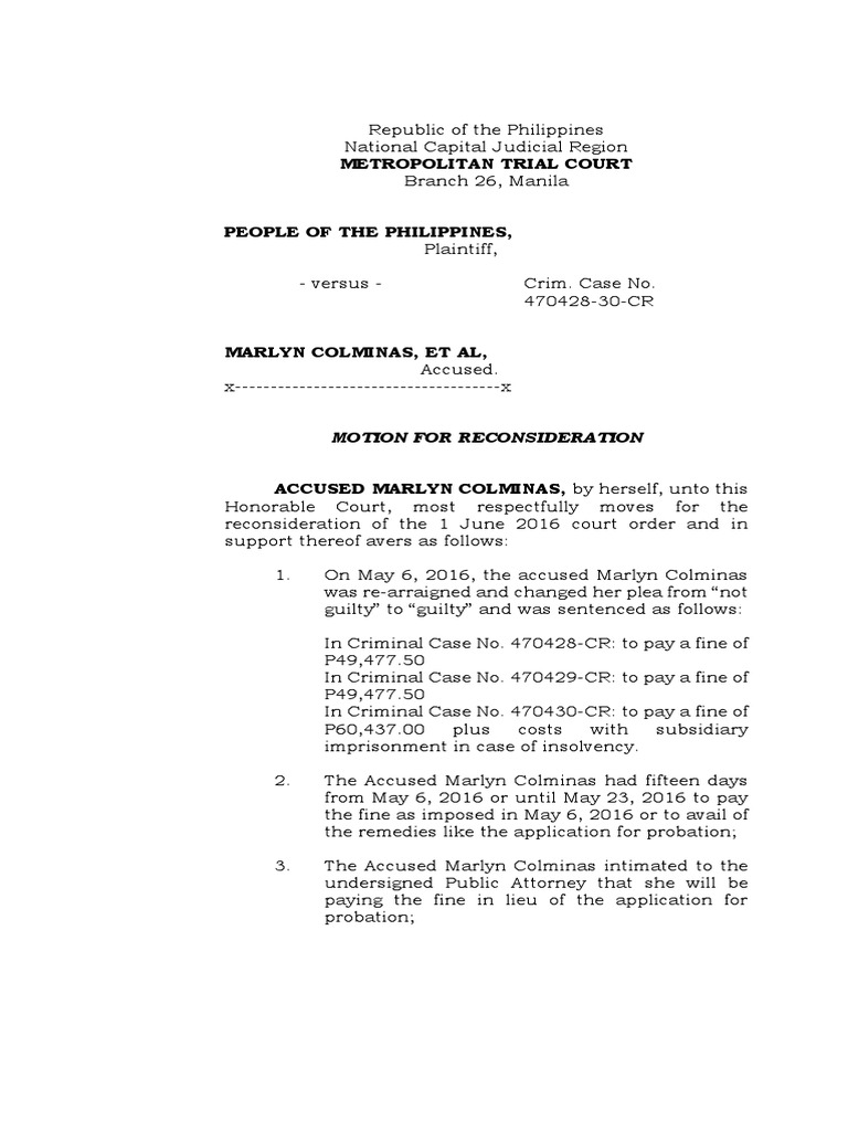 MR Probation | PDF | Fine (Penalty) | Misconduct