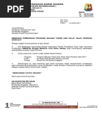 Surat Pindaan Tarikh PSRA 2025 | PDF