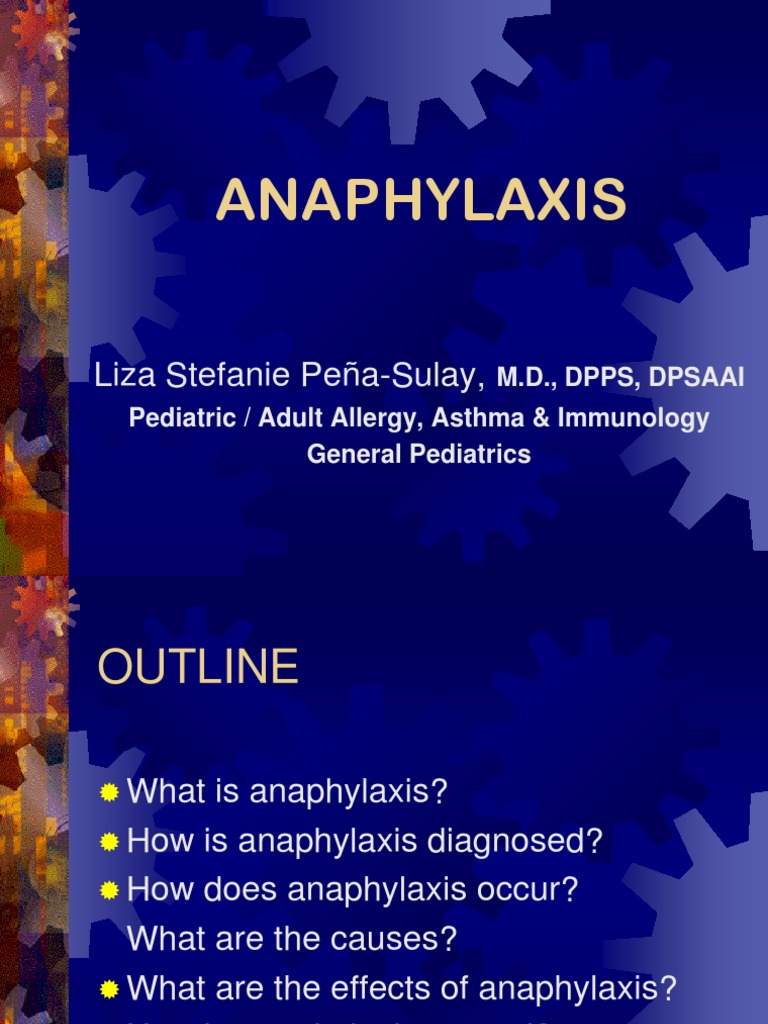 Anaphylaxis | PDF | Medical Specialties | Diseases And Disorders