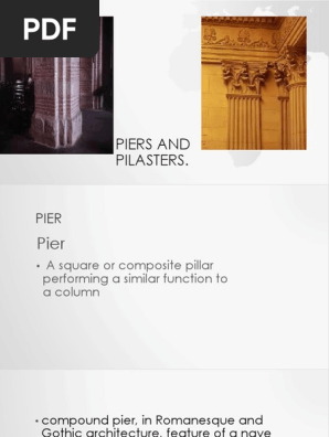Architecture Piers Vs Columns