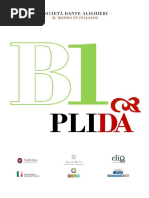 PLIDA B1 - Prova Esempio - Scrivere | PDF