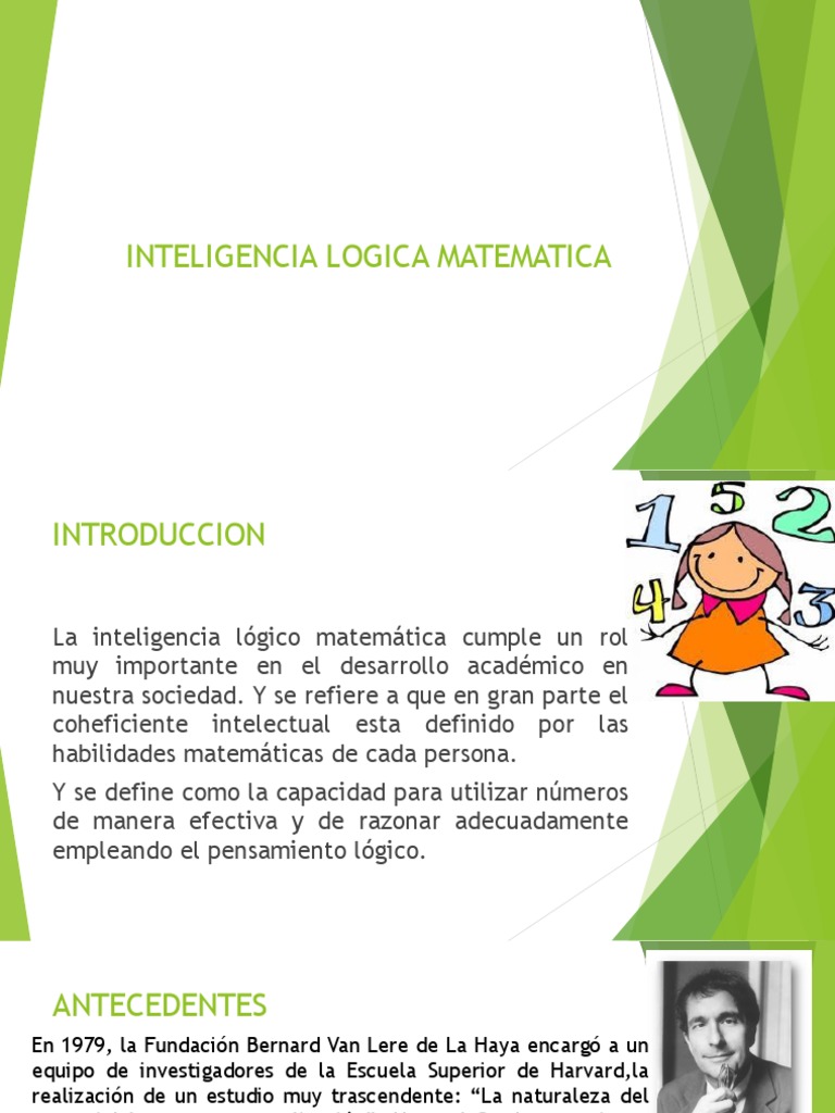 Inteligencia Lógico-Matemática Definición | PDF | Lógica | Razón