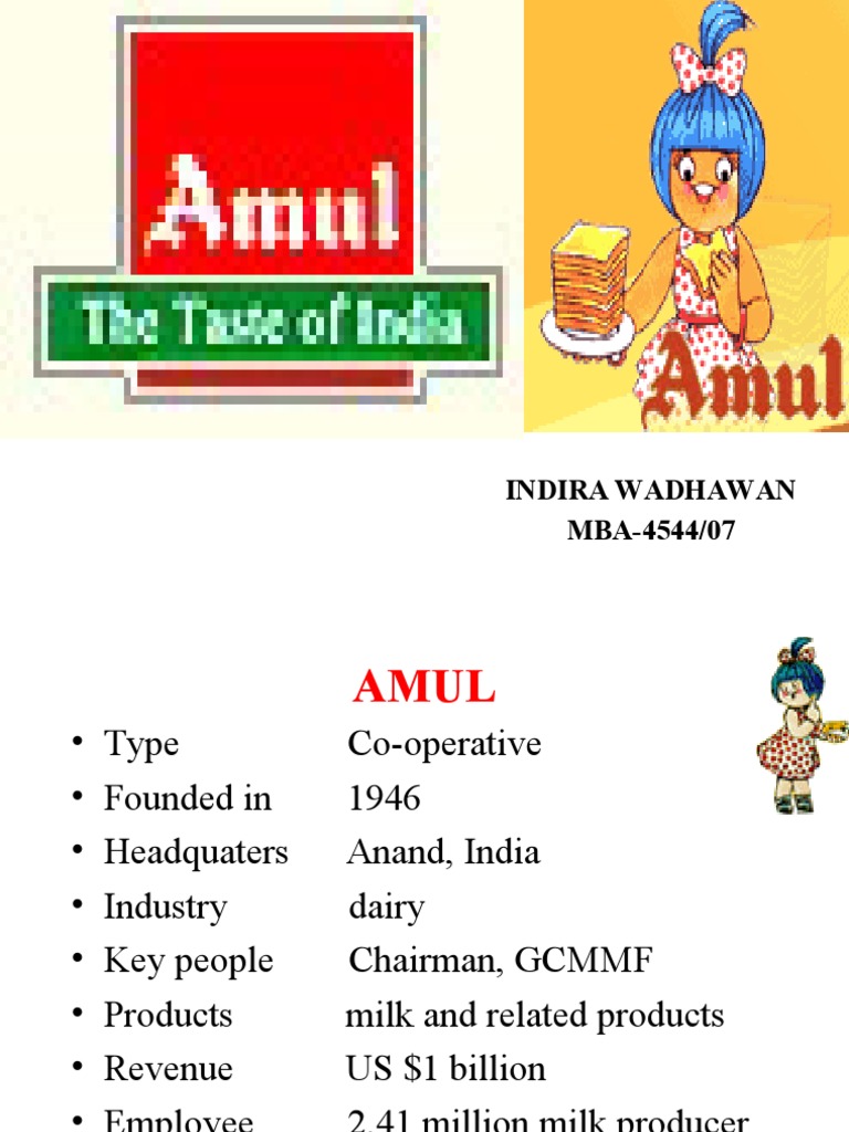 The Taste of Competition: An Analysis of AMUL's Strategic Business ...