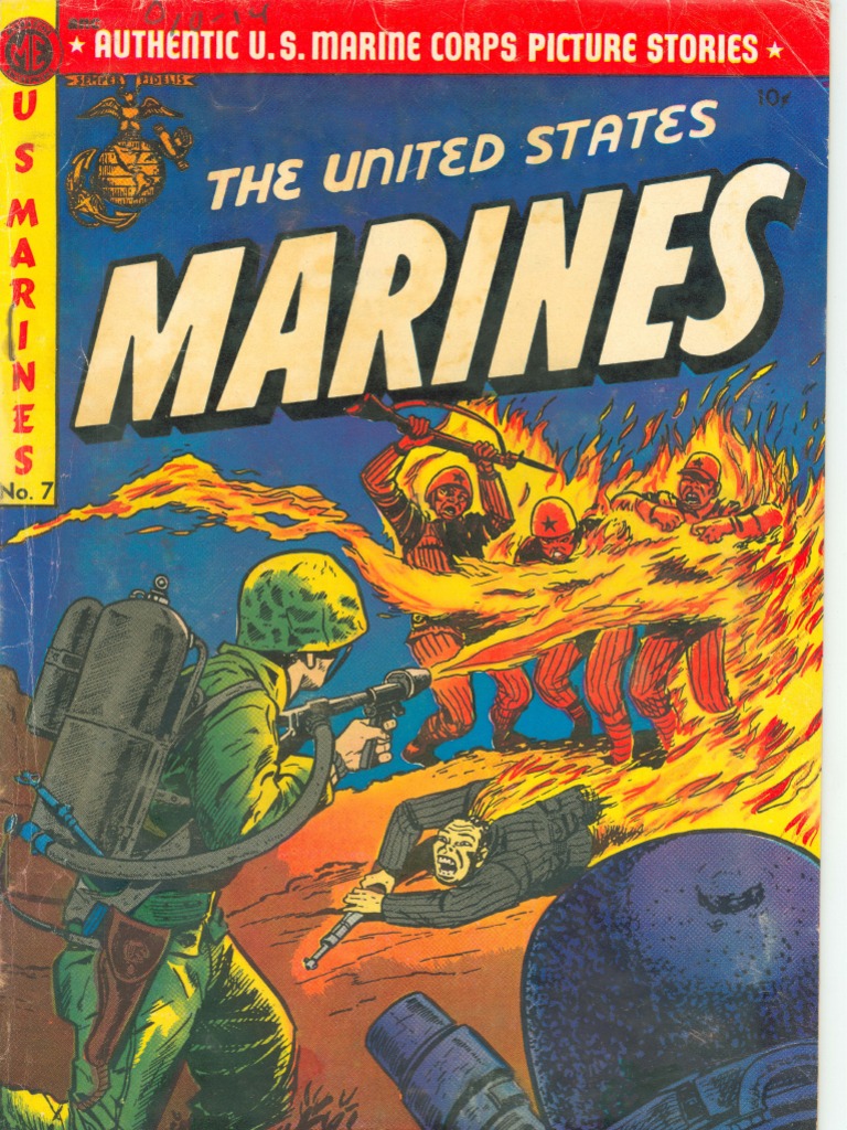 1952 US Marine Corps Comic Book | PDF