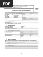 MIE Application Form | PDF