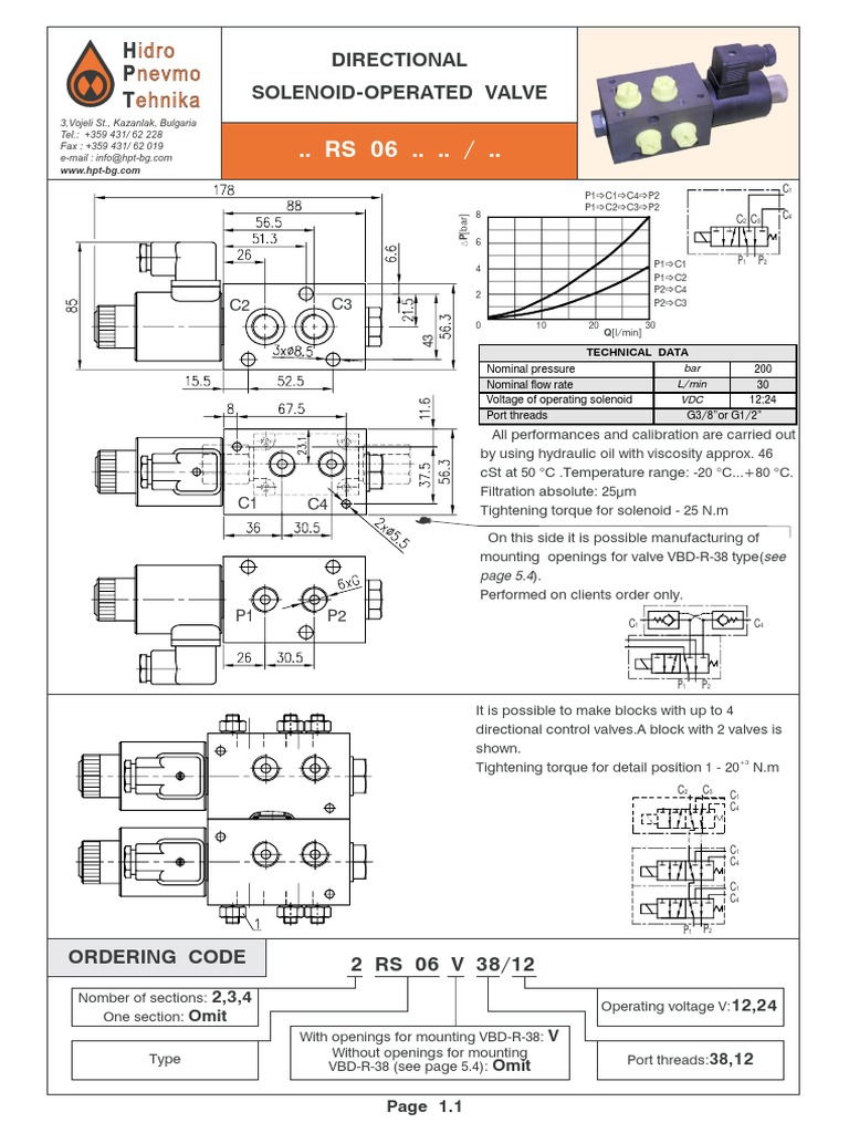 Directional Control Valves | PDF | Valve | Viscosity