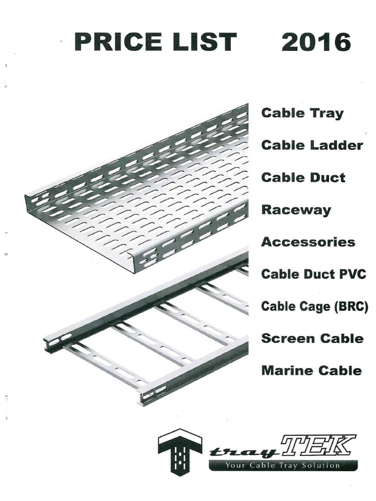 Price List Traytek 2016 (Scan) .Compressed | PDF