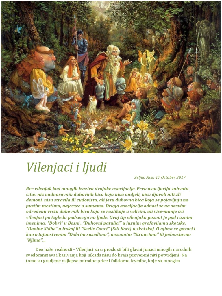 Vilenjaci I Ljudi | PDF