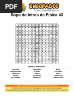 Sopas de Letras Energia | PDF