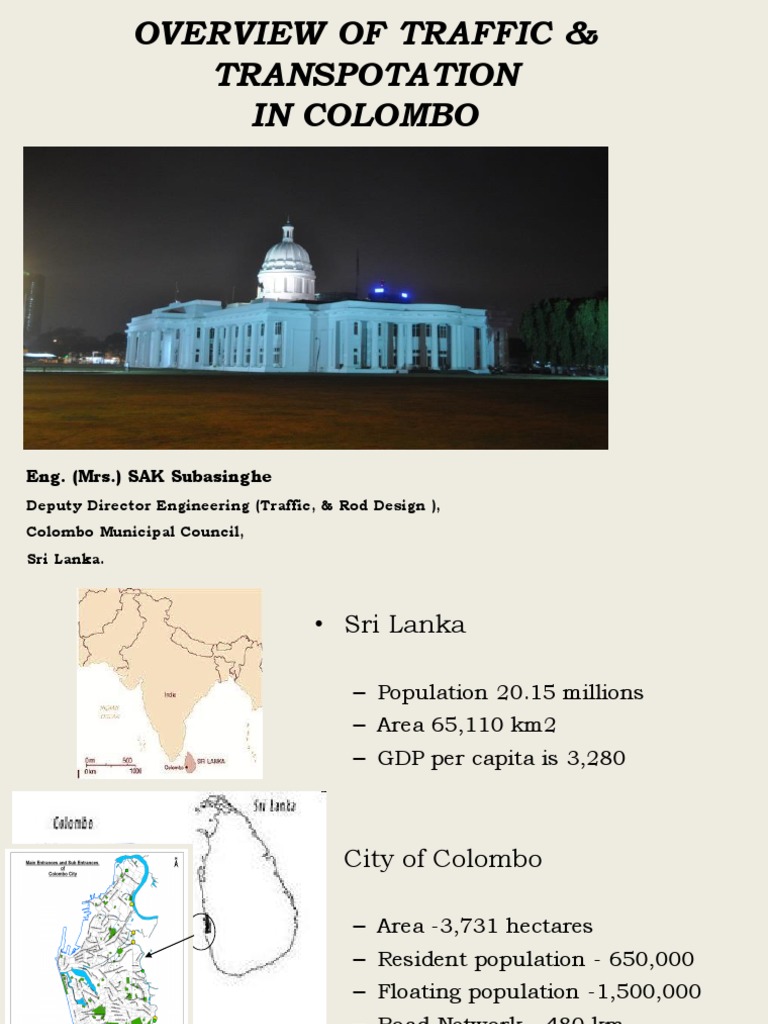 Colombo | PDF | Public Transport | Traffic