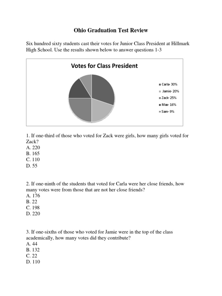 Ohio Graduation Test Review | PDF | Government | Wellness