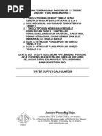 Example Sewerage Design Calculation | PDF | Sanitary Sewer | Sewage ...