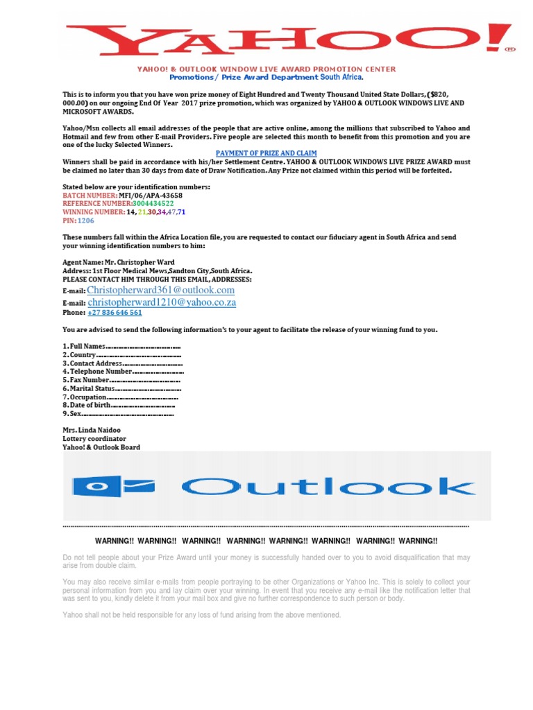 Award Notification Letter | Download Free PDF | Online Services | Microsoft