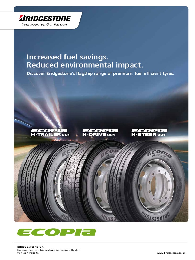 TBR Ecopia InfoSheet | PDF | Tire | Fuel Economy In Automobiles