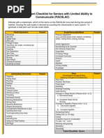 Social Functioning Scale | PDF | Hobbies | Employment
