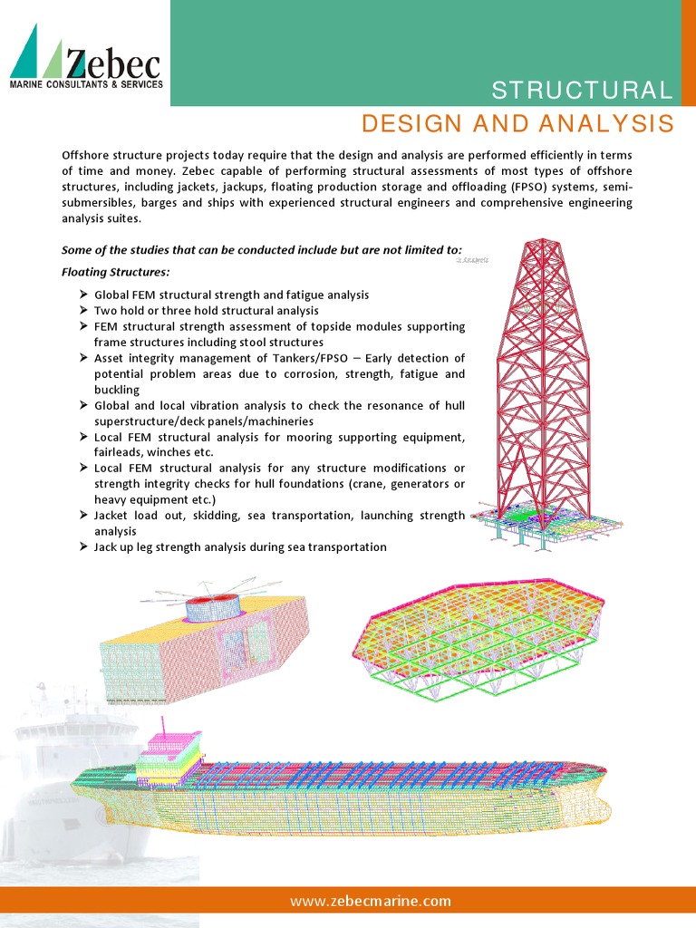 Structural Design and Analysis | PDF | Shipping | Ships
