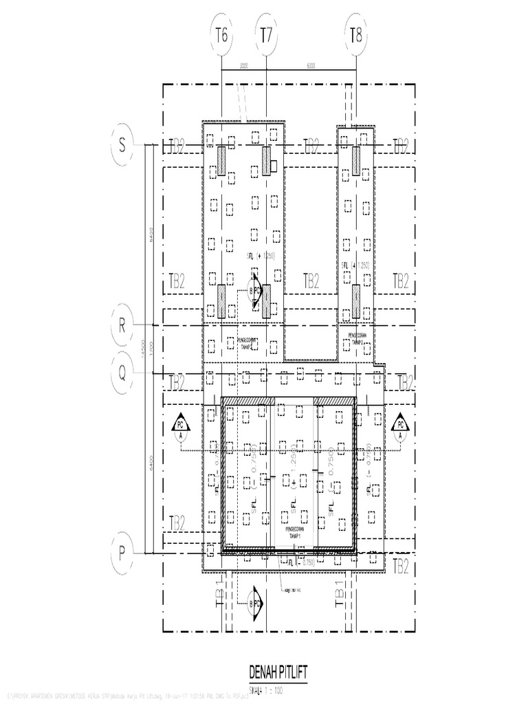 Metode Kerja Pit Lift-Model | PDF