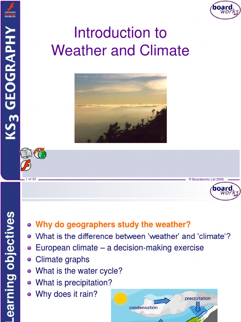 An Introduction To Weather and Climate | PDF | Rain | Weather