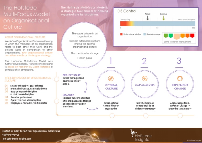 Multi Focus Model Hofstede Brochure | PDF | Business | Science