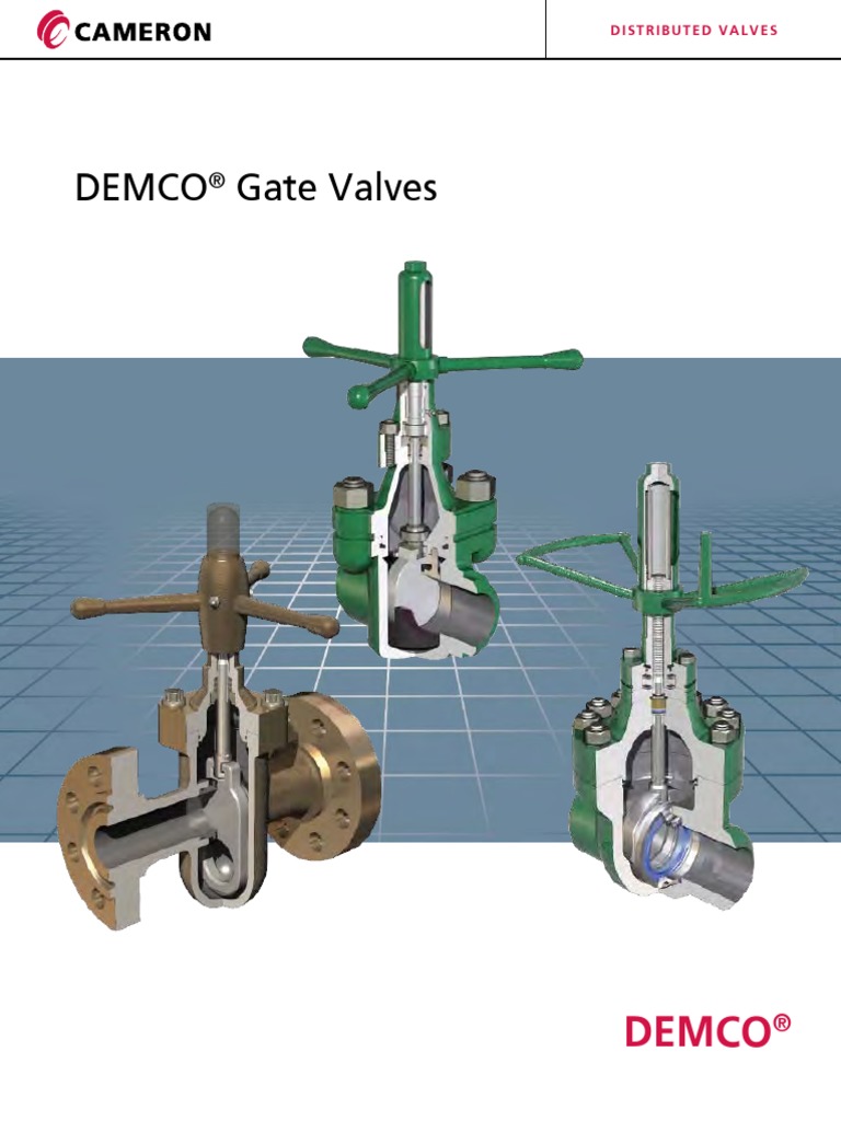 Demco Gate Valve PDF | PDF | Valve | Pipe (Fluid Conveyance)
