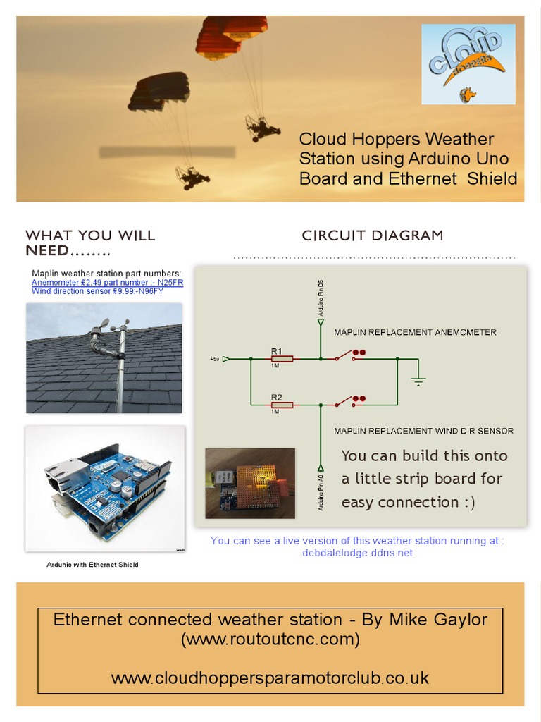 Weather Station Conection | PDF | Arduino | Hypertext Transfer Protocol