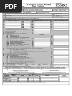 VAT Form | PDF | Value Added Tax | Withholding Tax