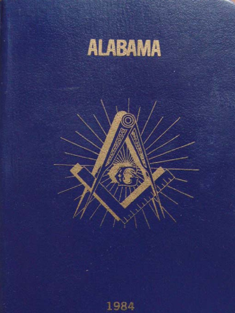 Alabama Masonic Ritual Handbook | PDF | Freemasonry | Masonic Lodge