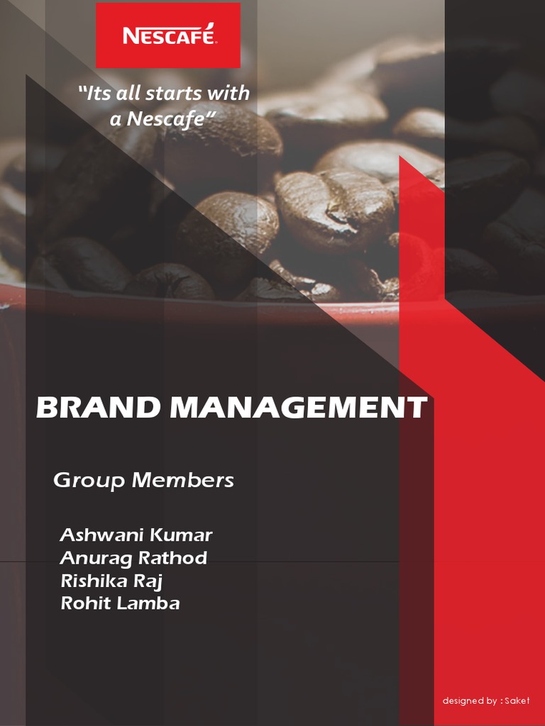 Nescafé Brand Management Overview | PDF | Brand | Retail