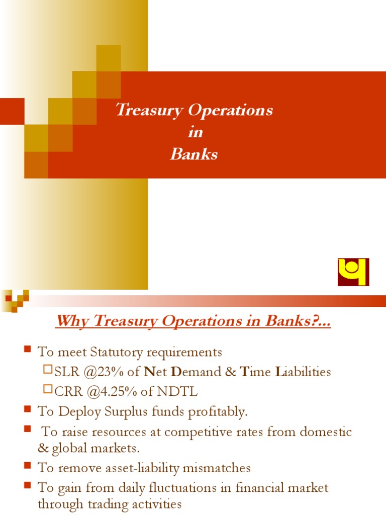 Treasury Operations Overview in Banks | PDF | Option (Finance ...