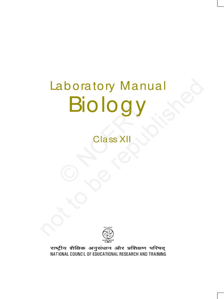Bio Lab Class 12 | PDF | Reproduction | Science