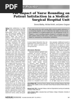 Enhancing Patient Satisfaction With The 5 Ps of Nursing Rounding | PDF ...