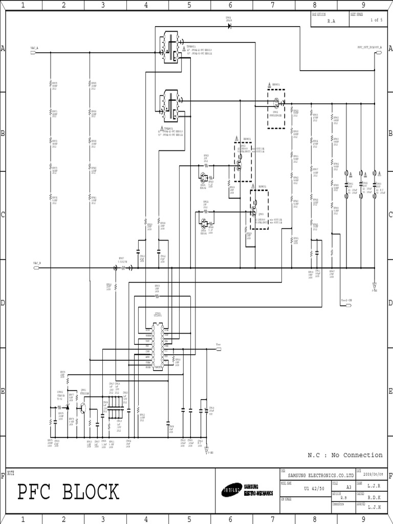 Samsung Power Board Circuit BN44-00274A PDF | PDF