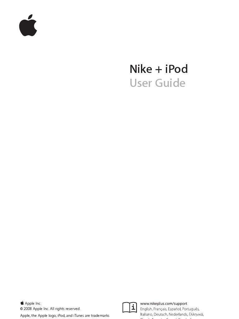 Nike+ Sensor User Guide | PDF | I Pod | Electromagnetic Interference