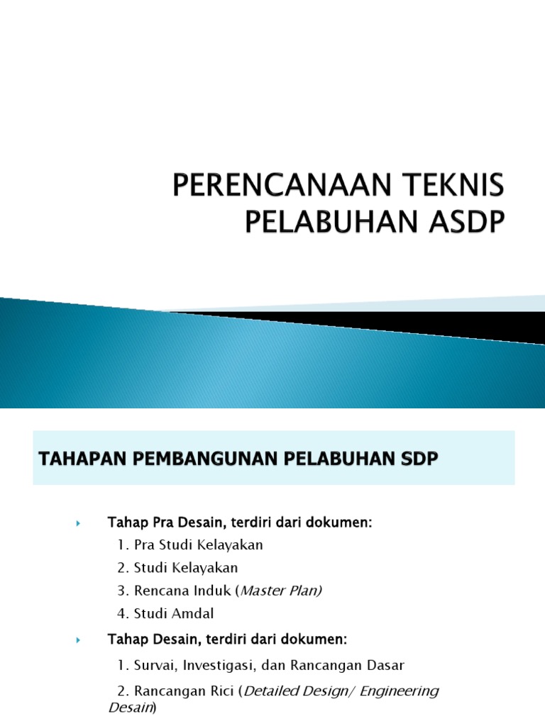 3-Perencanaan Pelabuhan SDP | PDF