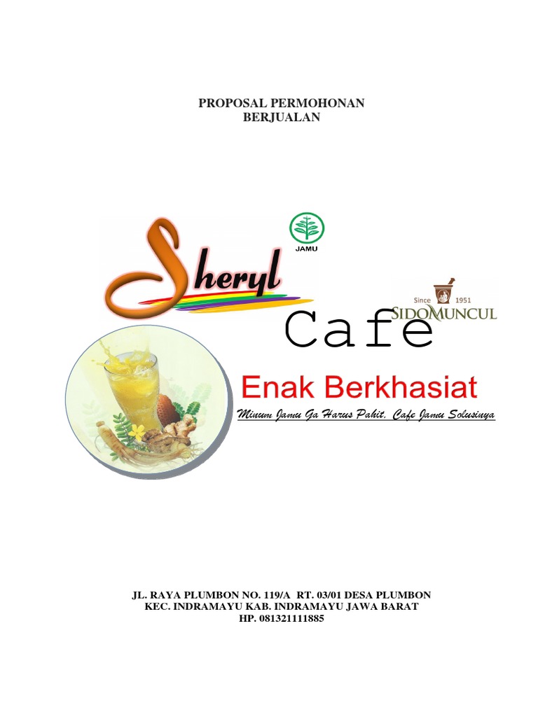 Proposal Usaha Jamu di Toserba Yogya | PDF | Gaya Hidup