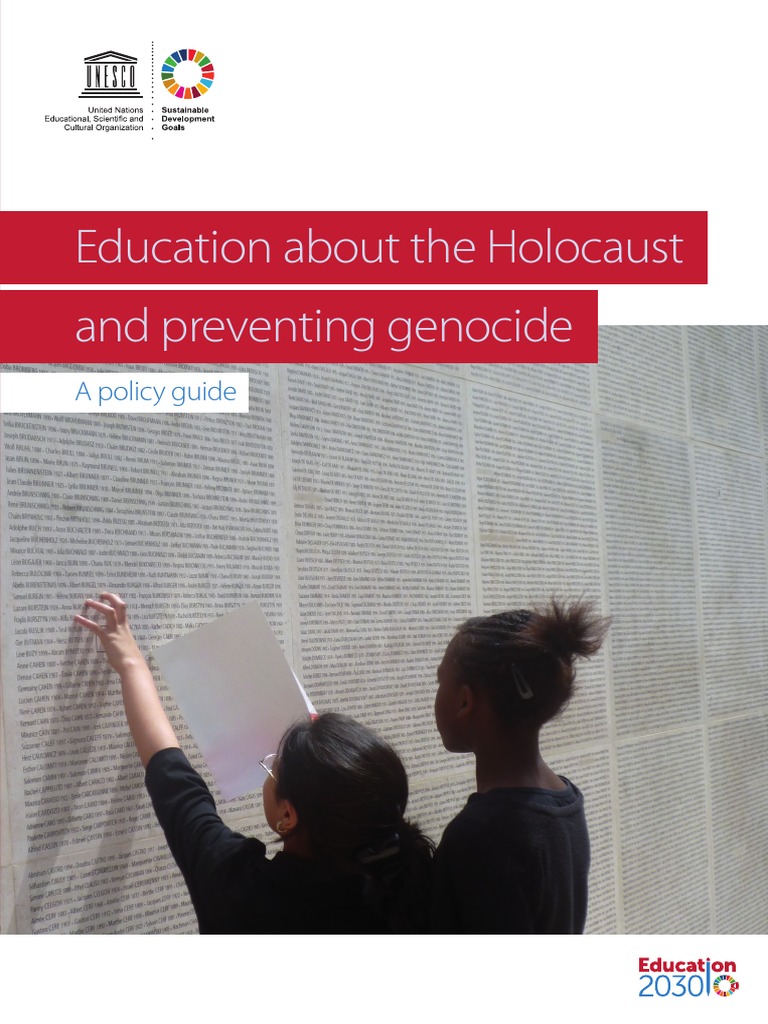 Educación Sobre El Holocausto y Prevención Genocida Zerand | PDF ...