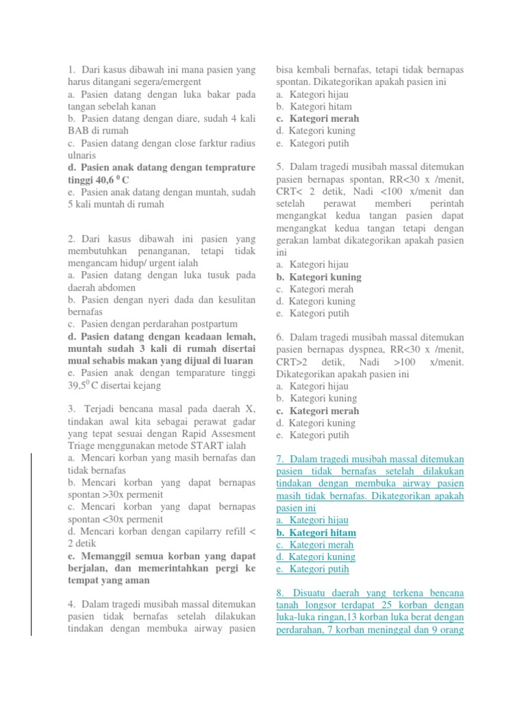 Soal Gadar Ukom | PDF