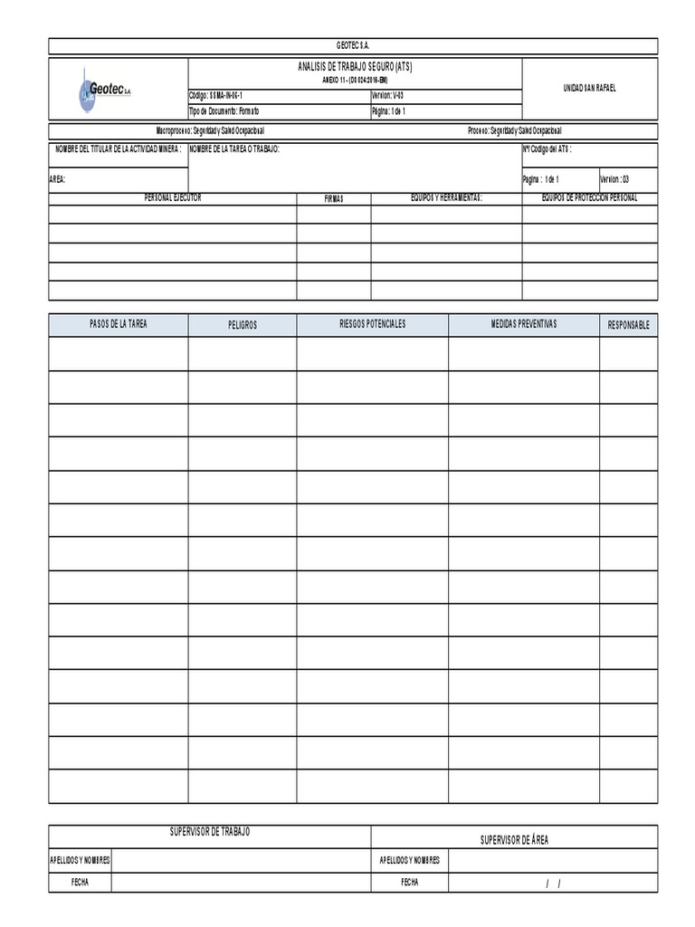 Formato de ATS | PDF