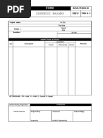 Pre Repair and Post Repair Inspection Report | PDF