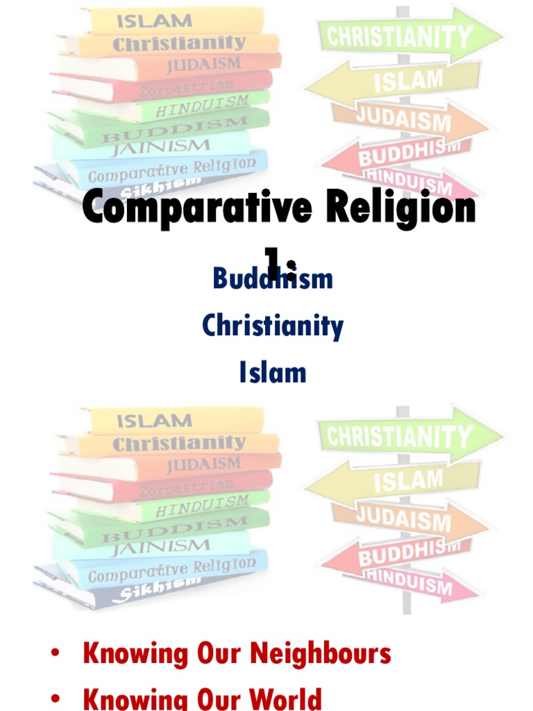 Comparative Religion 1 | PDF | Salvation | Jesus In Islam