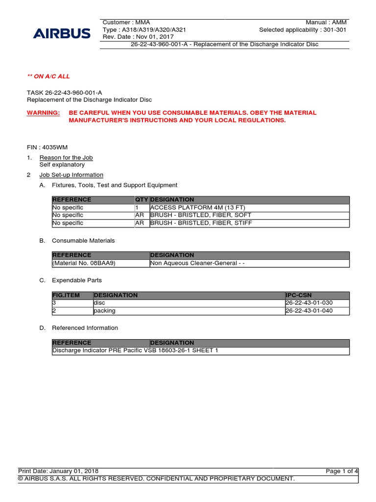 Apu Bottle Discharge Indicator | Download Free PDF | Airbus | Aviation