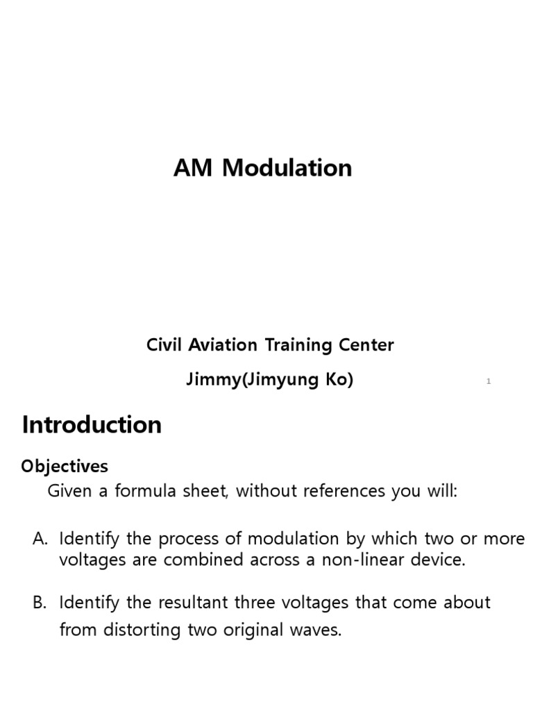 AM Theory | PDF | Amplitude | Detector (Radio)