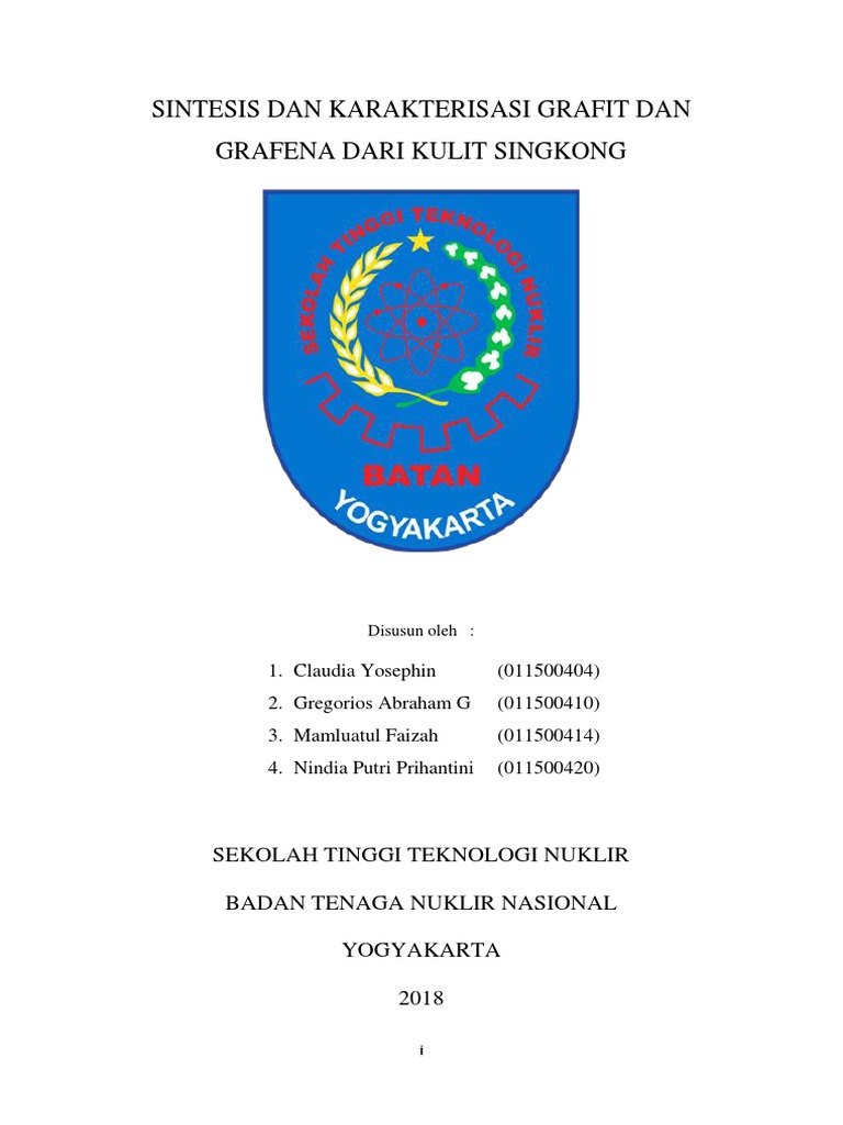 Laporan Resmi Grafit Dan Grafena Kel E | PDF