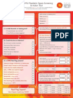 Dengue Assessment Checklist | PDF | Symptoms And Signs | Human Diseases ...