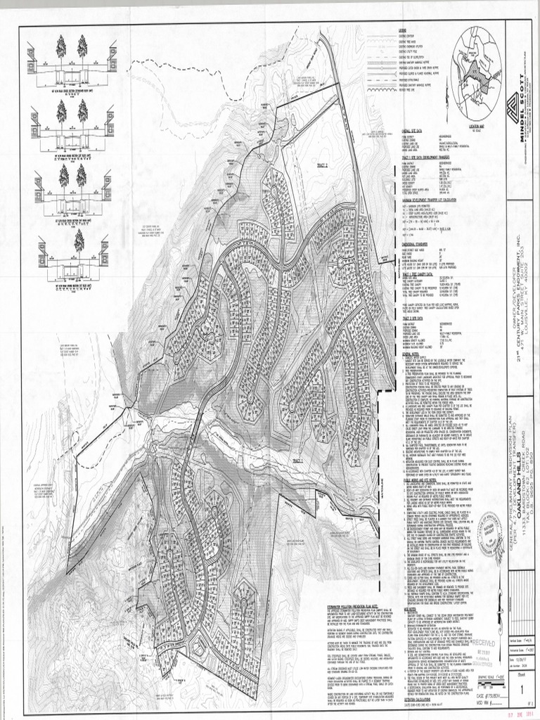 Oakland Hills Subdivision Expansion, Main Map | PDF