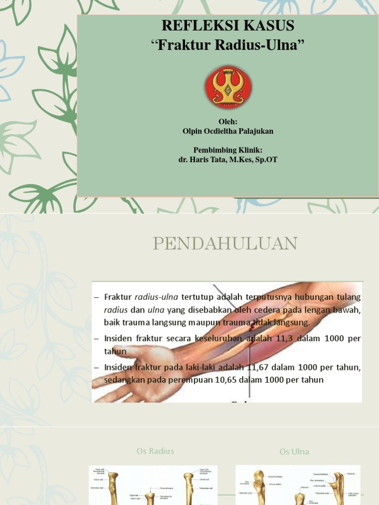 Fraktur Radius Ulna | PDF